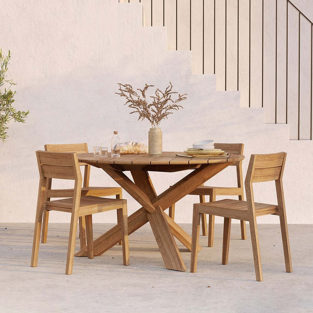 Ethnicraft | Circle Outdoor Dining Table – Prevalent Projects